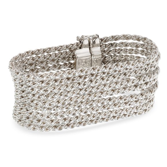Tiffany & Co. | Bags | Tiffany Co 9 Strand Flexible Rope Bracelet In ...